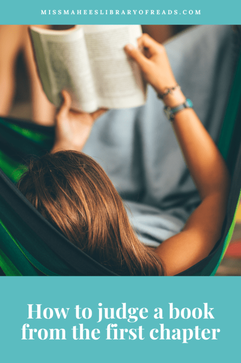 How to judge books based on their first chapter – Miss Mahee's Library ...